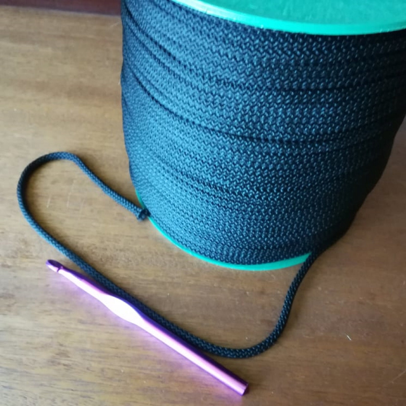 Crochet Doily Rug From Rope Cord Ulita Ulitka Diameter About 43 Inches ...