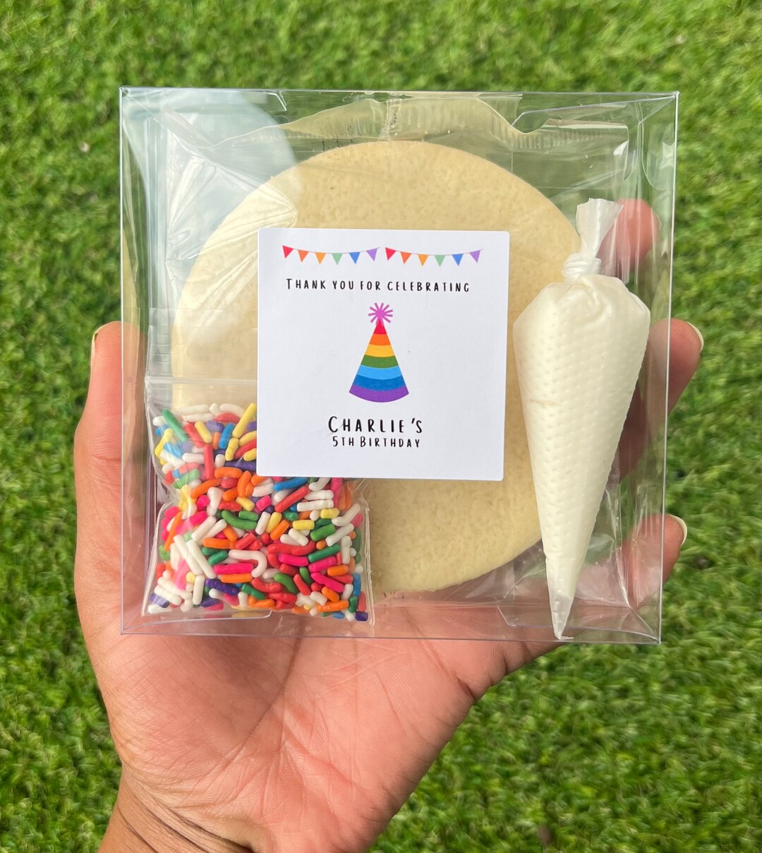 Custom Cookie Decorating Kit Birthday Party Favor - Etsy