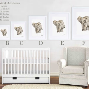 Elephant Playing Golf Watercolor Wall Art Wall Decor | Etsy