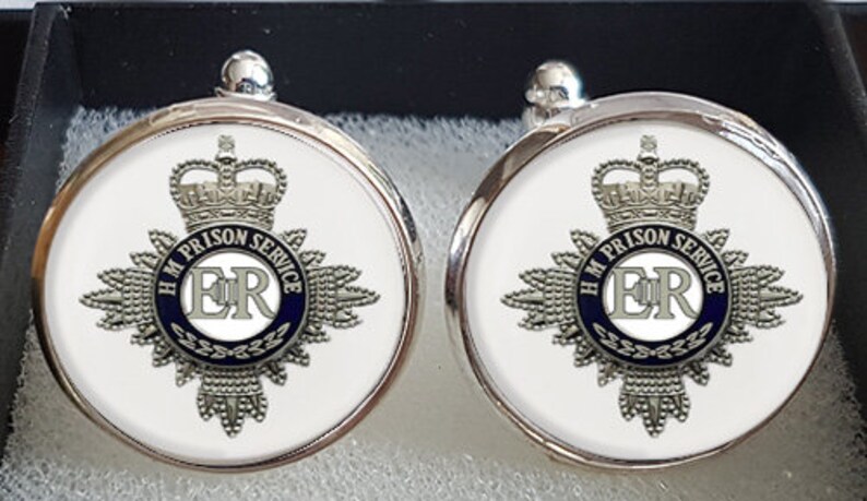 HM Prison Service Cufflinks A Great Gift - Etsy