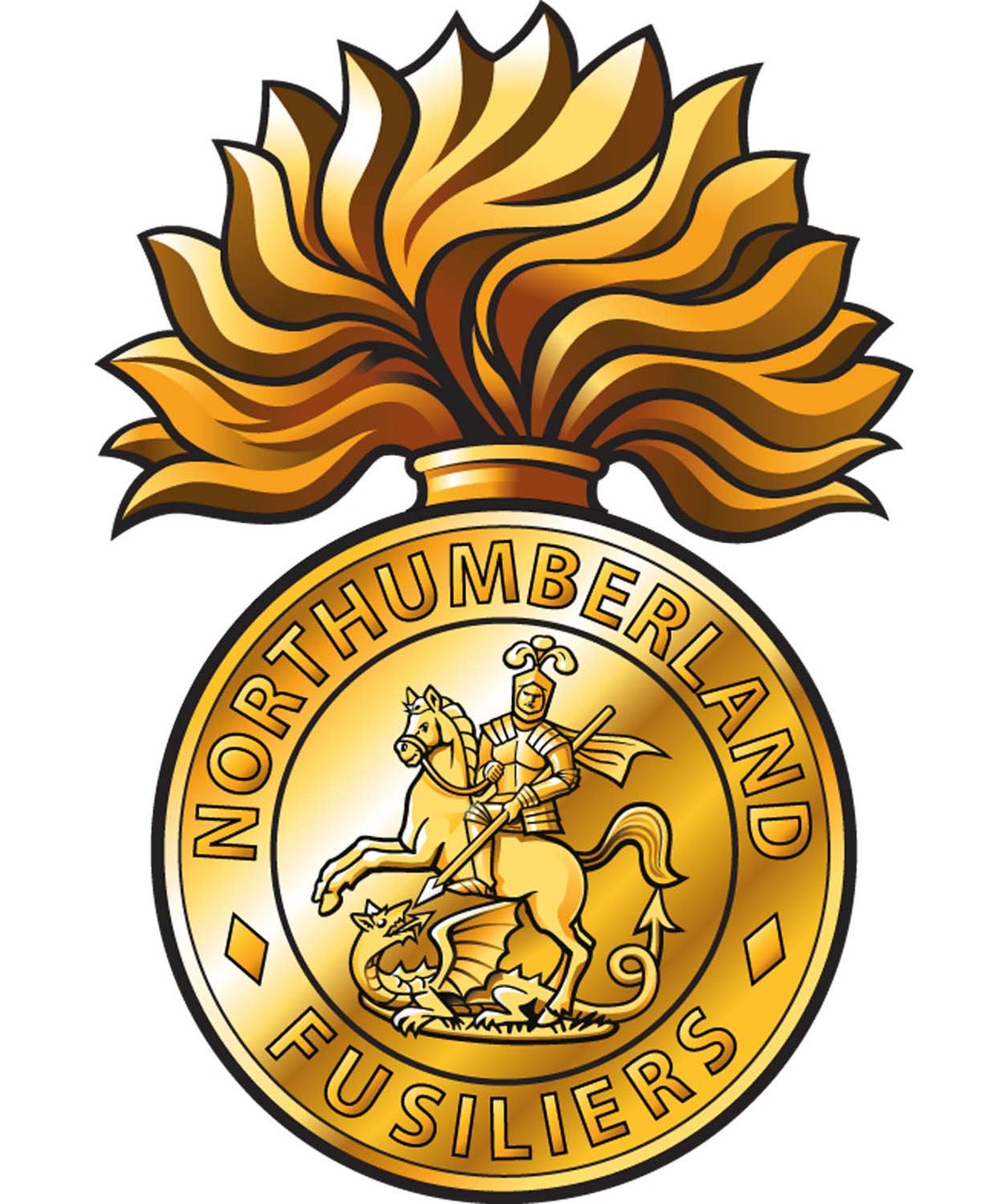 Northumberland Fusiliers Personalised T Shirt - Etsy