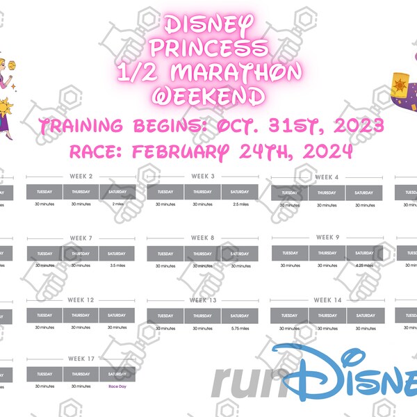 Half Marathon 2024 Poster - Etsy