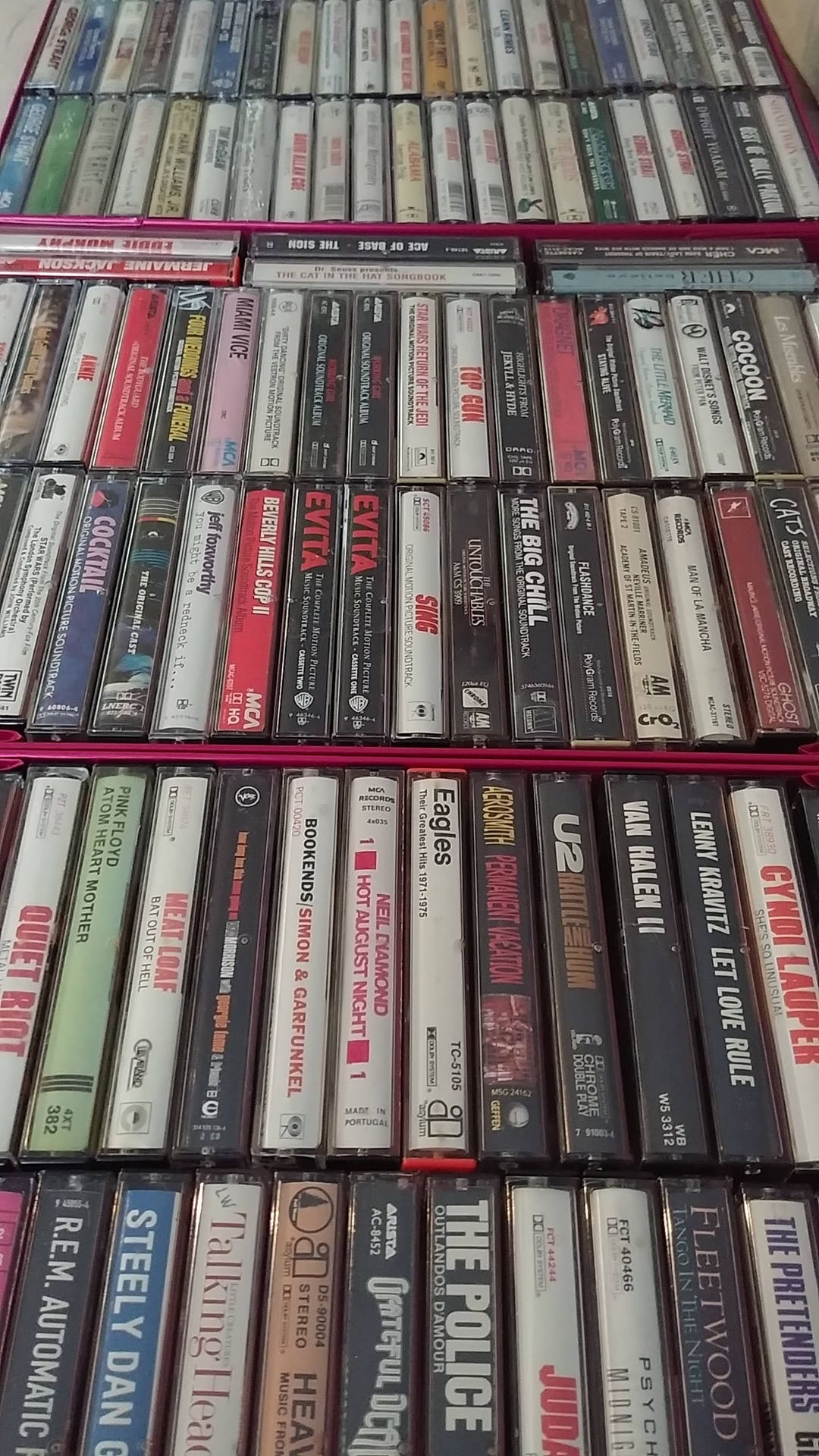 Cassette Tapes List #2--80's-90's Rock, Soundtracks, Oldies - Etsy