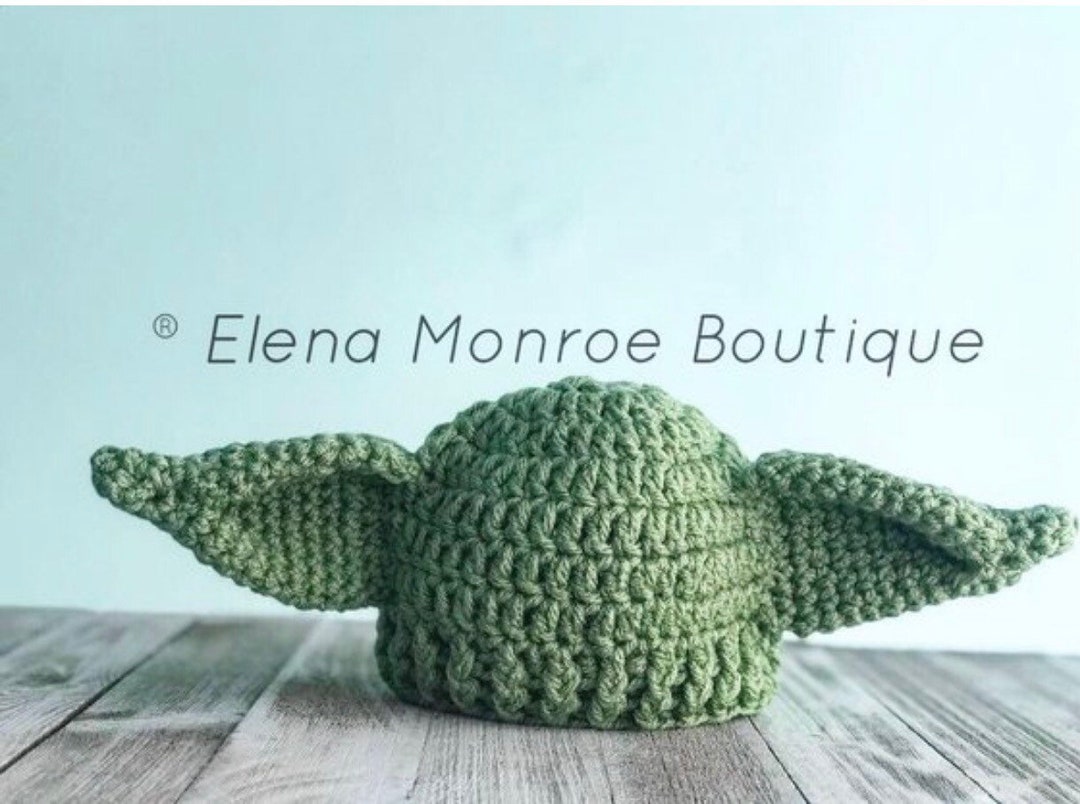 Crochet Yod Hat, Alien Hat, Baby Alien Hat, Baby Yod Hat, Cosplay Wig ...