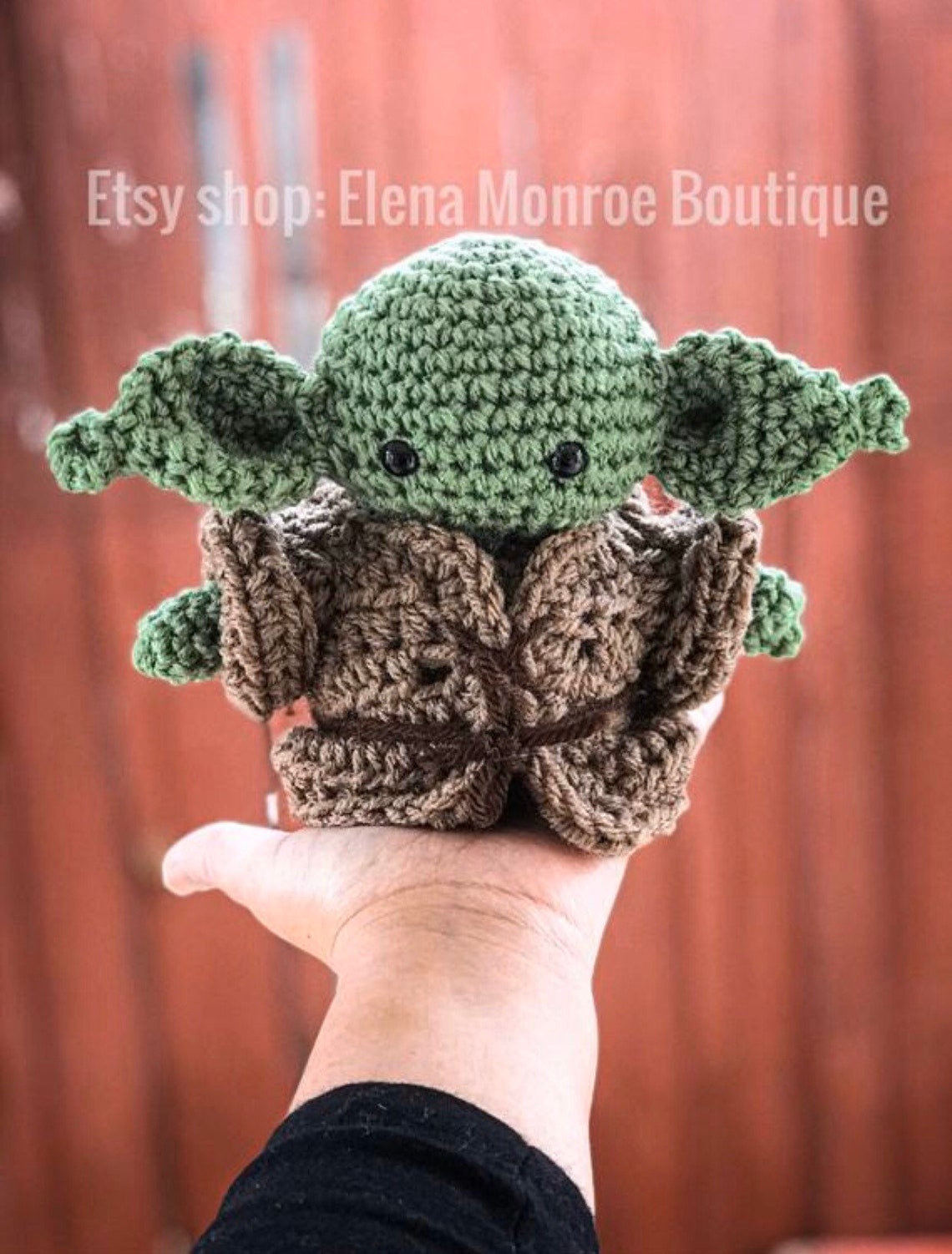 Crochet Green Alien Hat Crochat Alien Baby Costume Yod Hat | Etsy