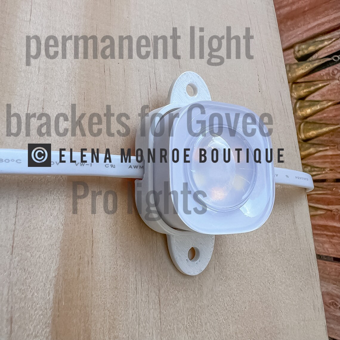 3D Printed Govee Pro Permanent Light Brackets - Etsy