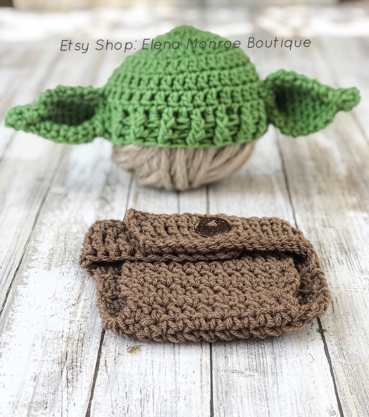 Crochet Green Alien Hat Crochat Alien Baby Costume Yod Hat | Etsy