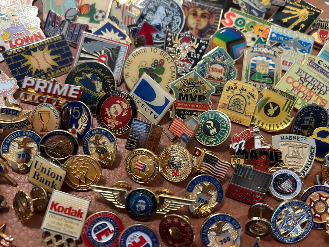 Lot of 100 Vintage Collectors Hat Pins From Different Sources - Etsy