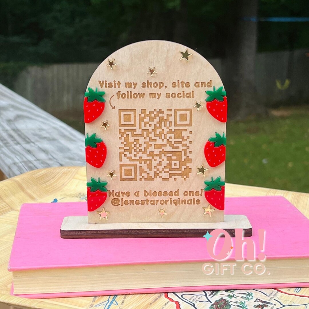Custom Design QR Code Sign - QR Sign - QR Sign for Business - Scan to ...