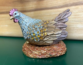 Jeweled Trinket Box - Etsy