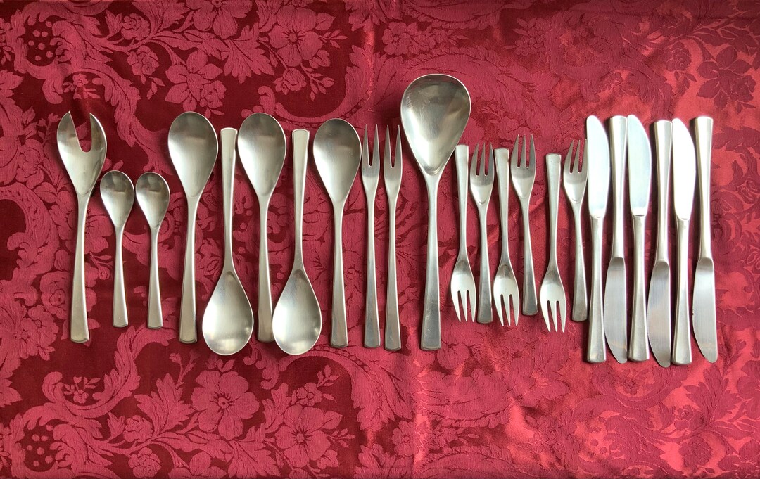 23 Pieces WMF Cromargan Domus Brasilia Mid Century Modern German ...