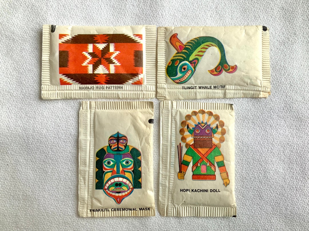 4 Sugar Packets With Native American Theme U and I Sugar Native Art ...