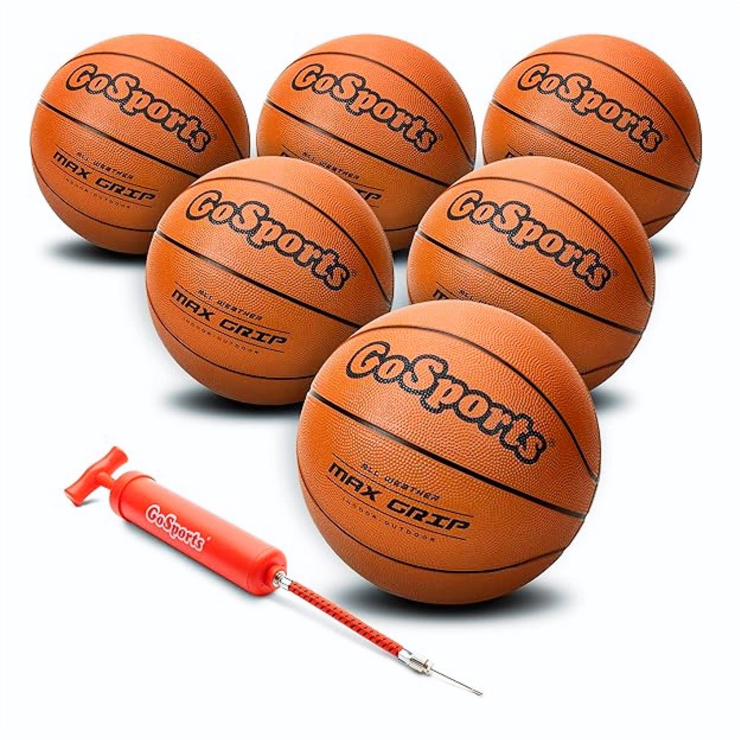 Gosports Indoor/outdoor Rubber Basketball With Pump & Bag. - Etsy