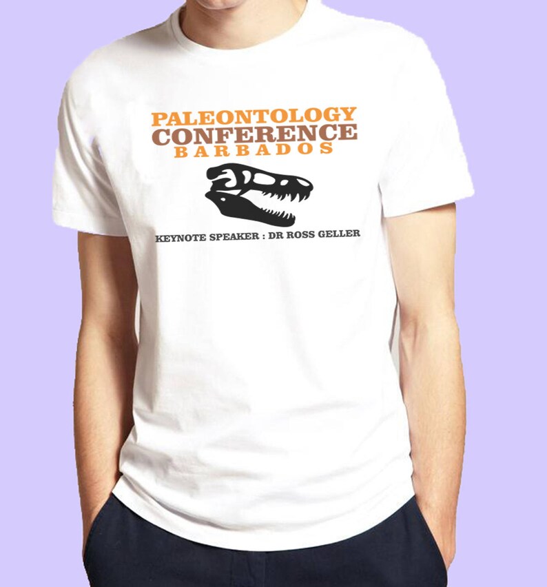 Dr Ross Geller Confrence Paleontology Friends TV Series | Etsy