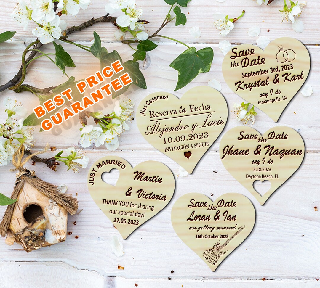 Save the Date Magnet Dates Magnets - Etsy