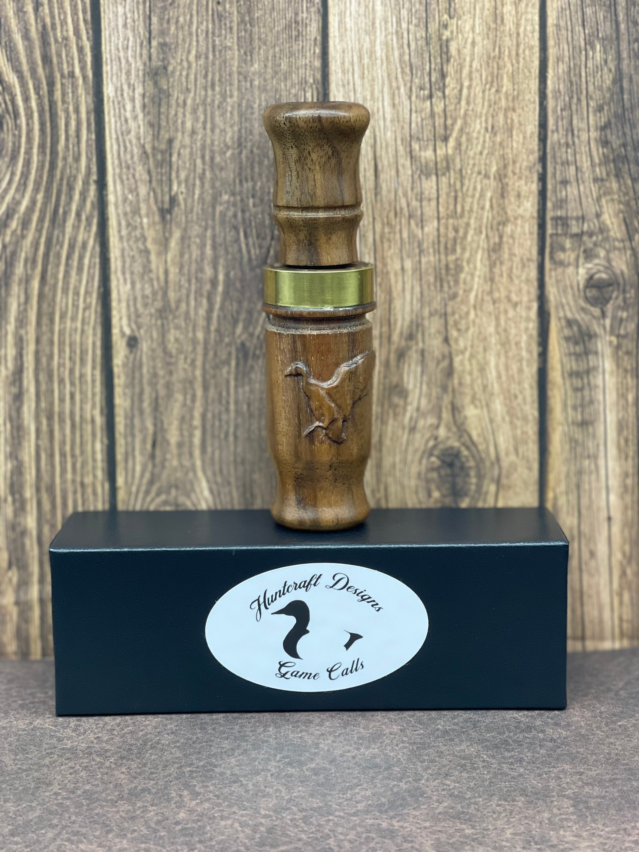 Custom Duck Call Engraved Walnut - Etsy