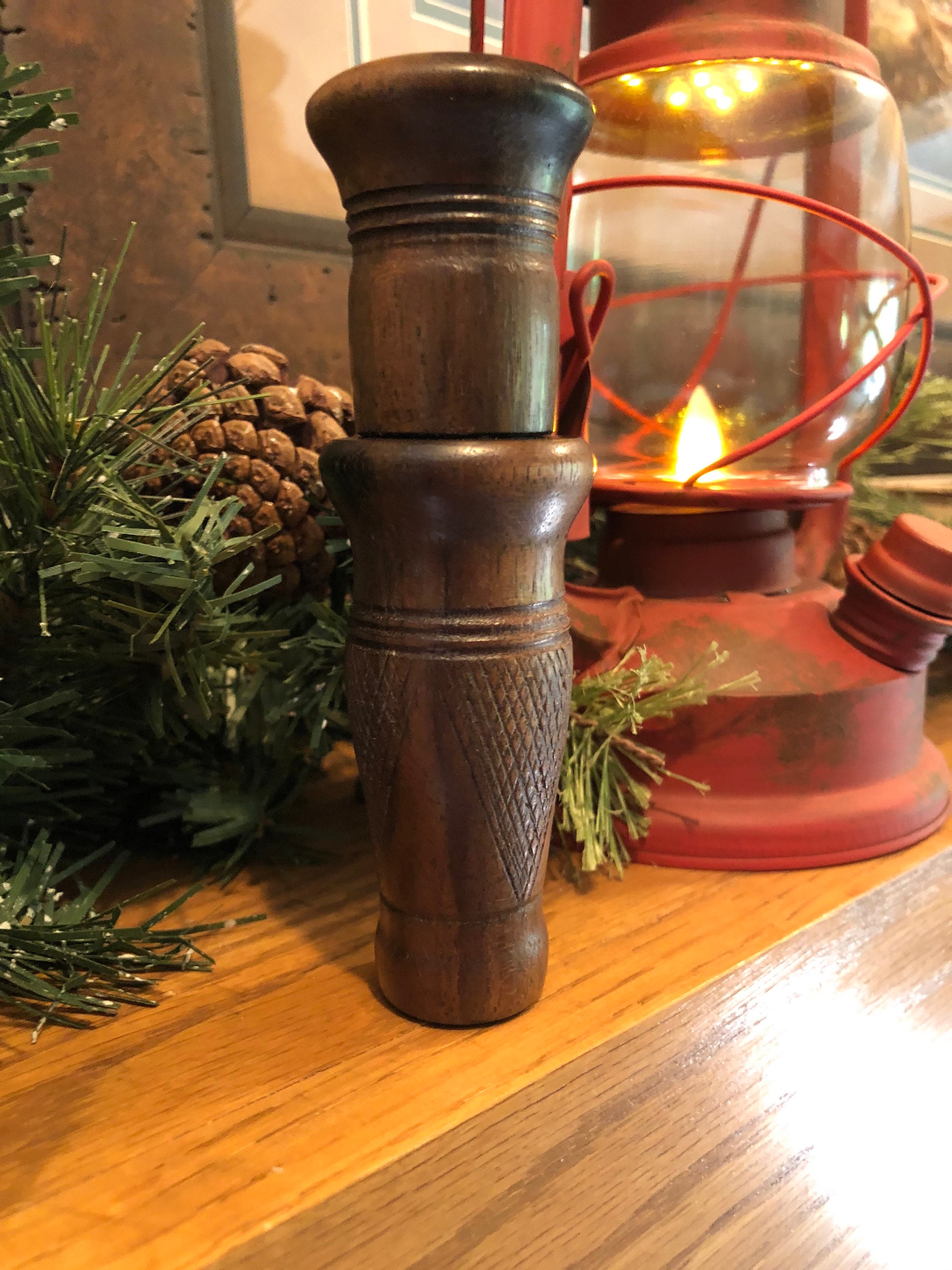 Custom Goose Call Turkish Walnut | Etsy