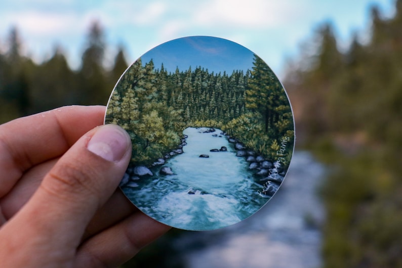 Deschutes River Sticker - Etsy