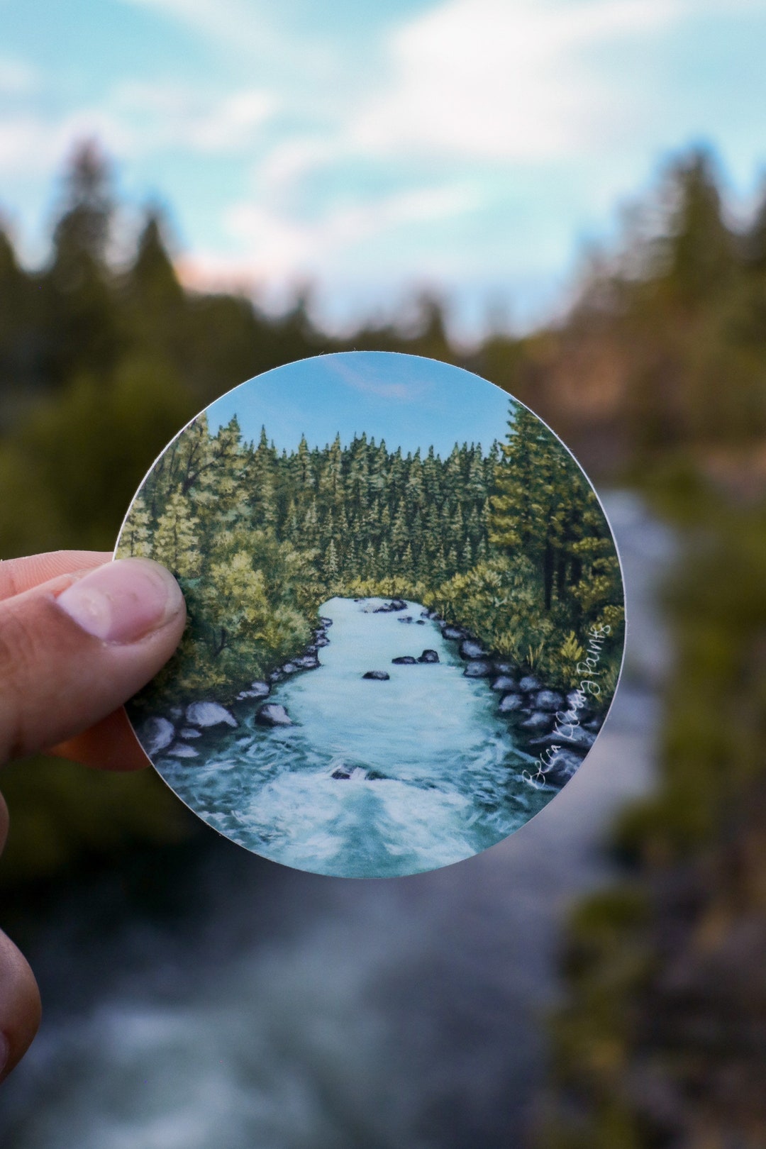 Deschutes River Sticker - Etsy