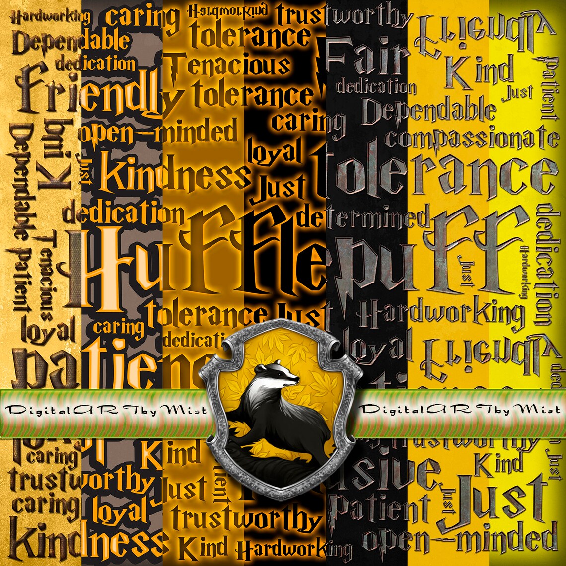 Magic Wizard Digital Scrapbooking Paper Instant Download | Incantations ...