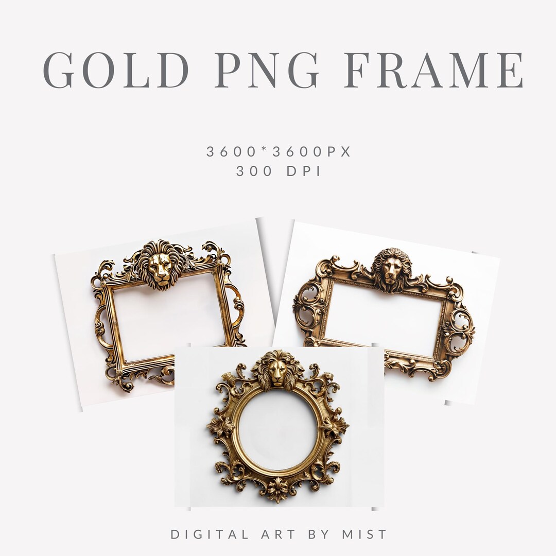 Wizard School Digital Frame PNG Overlays | Photo Frame Clipart Digital ...