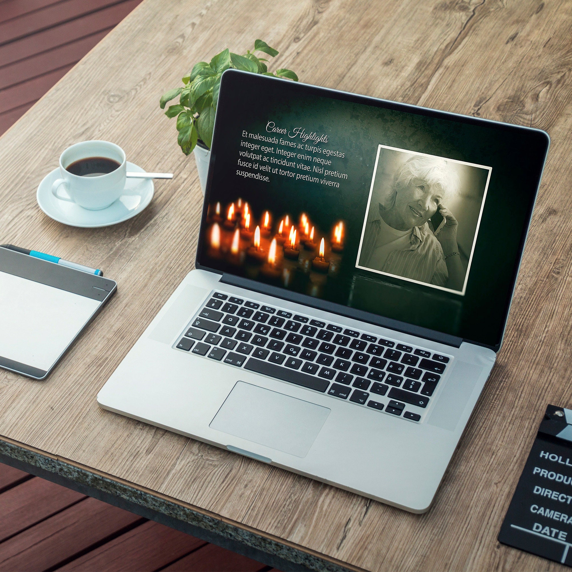 Memorial Funeral Video Custom of Celebration of Life for - Etsy