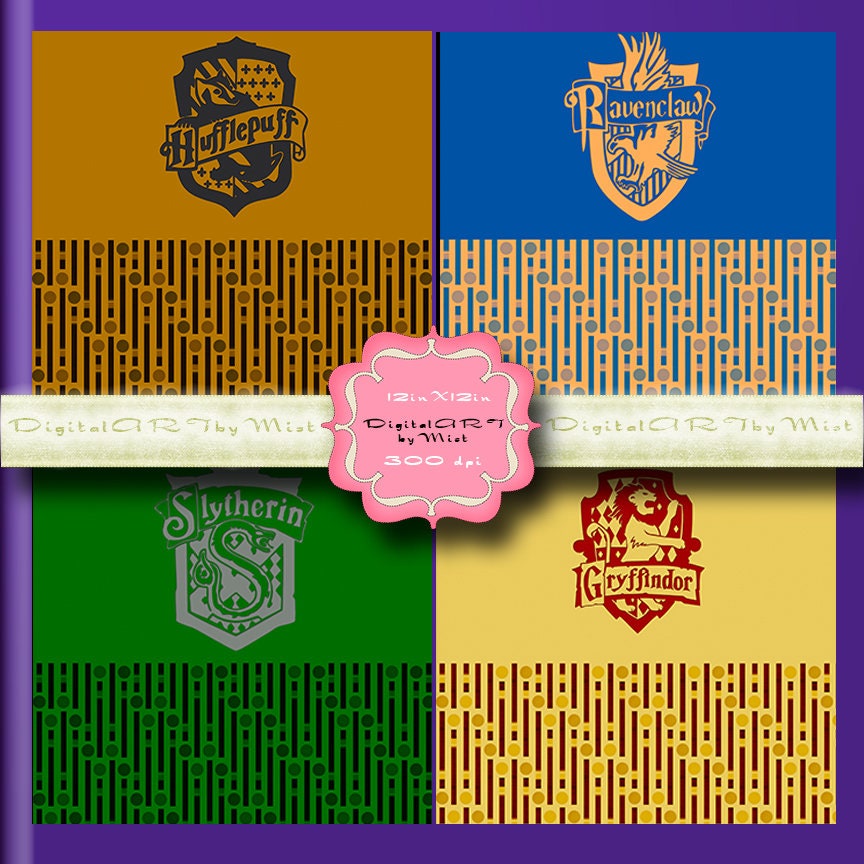 Magic Wizard Digital Scrapbooking Paper | Instant Download Digital ...