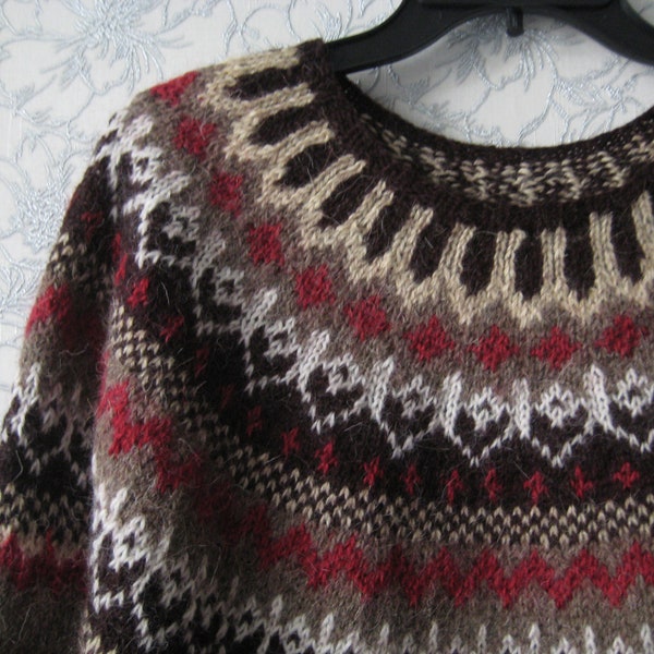 Icelandic Lopapeysa Pattern - Etsy