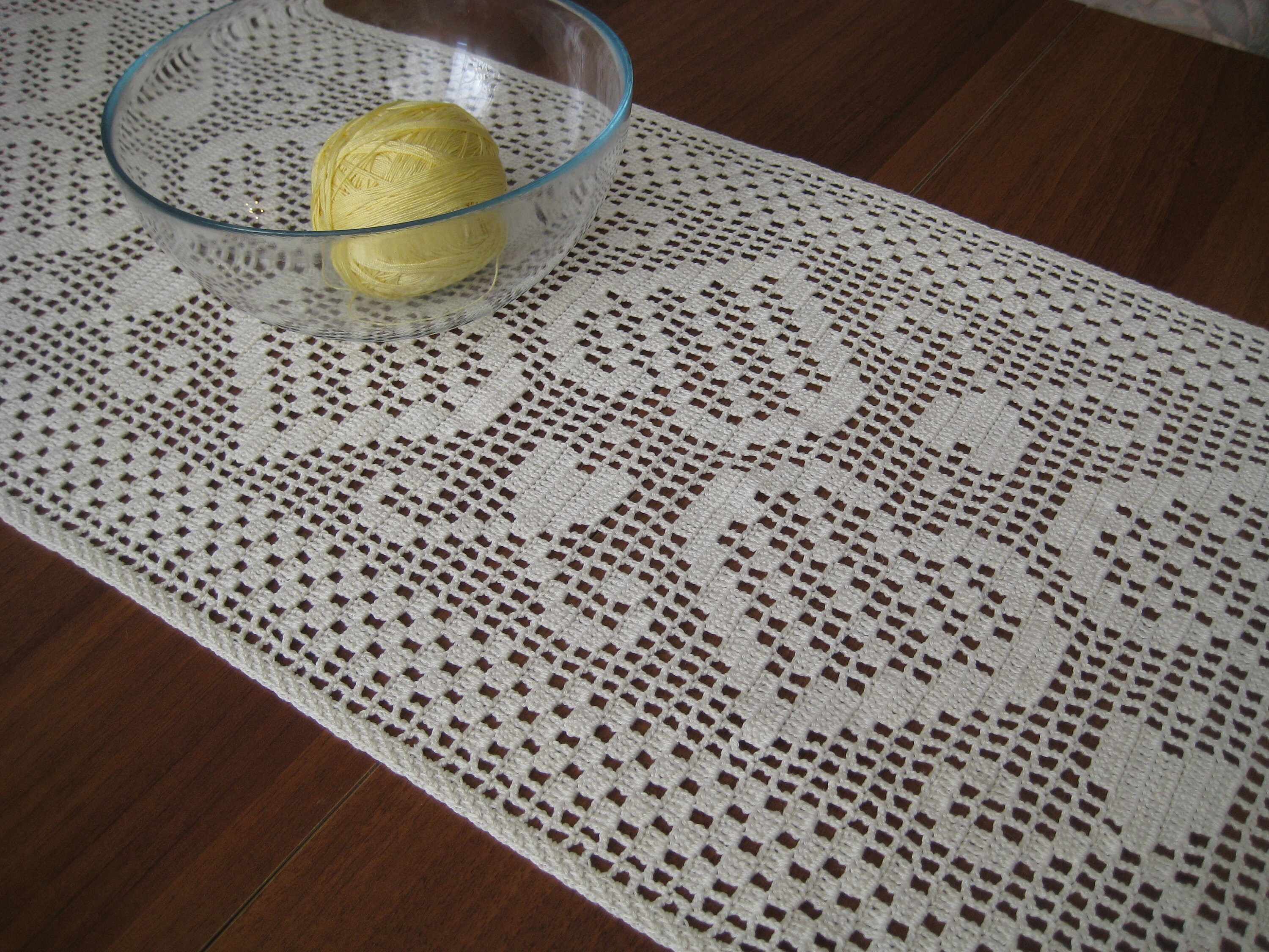 Lace Table Runner Crochet Runner Apartment Decor - Etsy