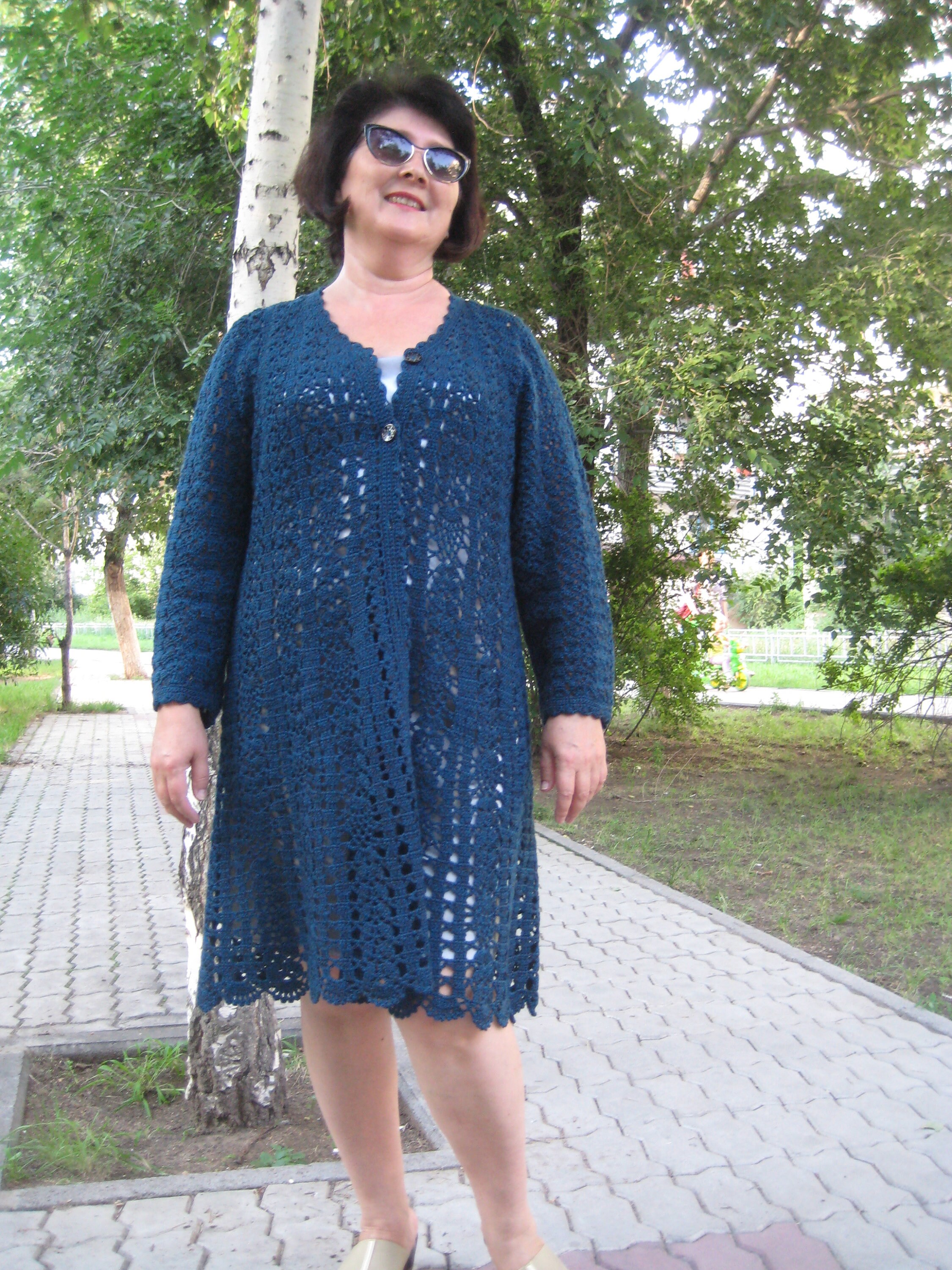 Crochet Lace Cardigan for Women Long Cardigan Long Sleeve - Etsy