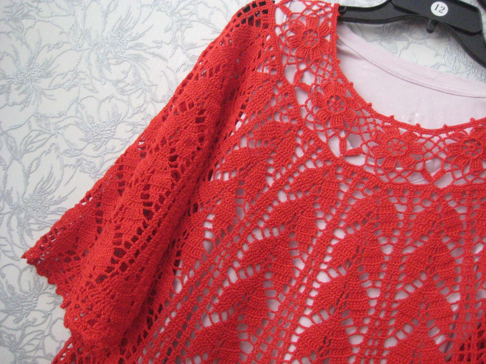 Red Crochet Top for Women Crochet Sweater - Etsy