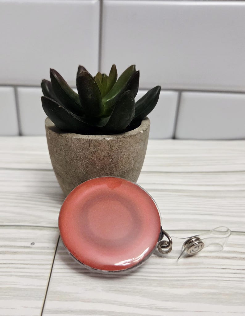 Badge Reel - Red Blood Cell - Etsy