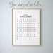 Alphabet Writing Chart Digital Poster Print / Alphabet Poster, ABC ...