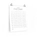 Numbers 0-100 Chart Poster (unframed) / Number Chart, Numbers Poster ...