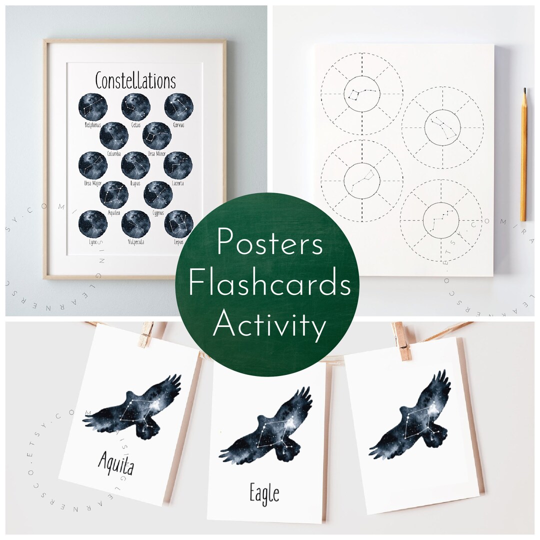 Constellations Bundle Digital Download / Constellations Printable ...