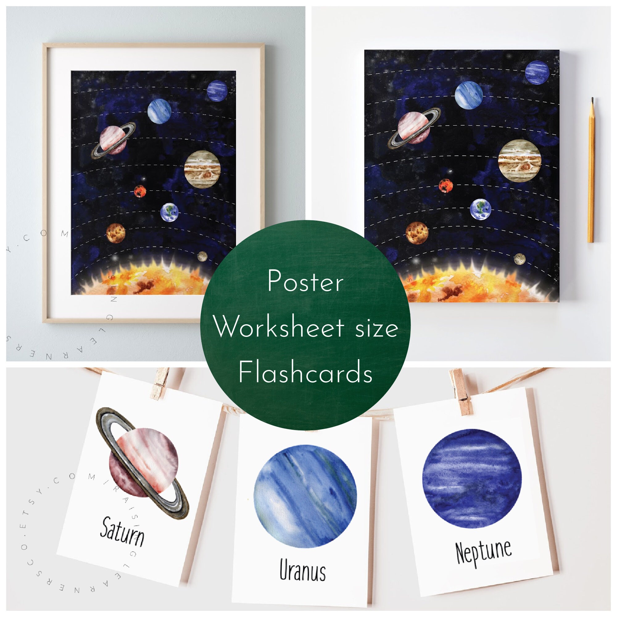 Order Of Planets And Size Worksheet