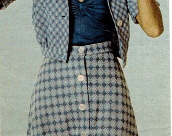 Mary Quant Pattern - Etsy UK