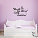 Hold Me Closer Tiny Dancer ... Vinyl Decal Sticker Art Wall Words ...