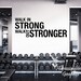Wall Decal, Walk in Strong Walk Out Stronger, Gym Decal, Workout Decal ...