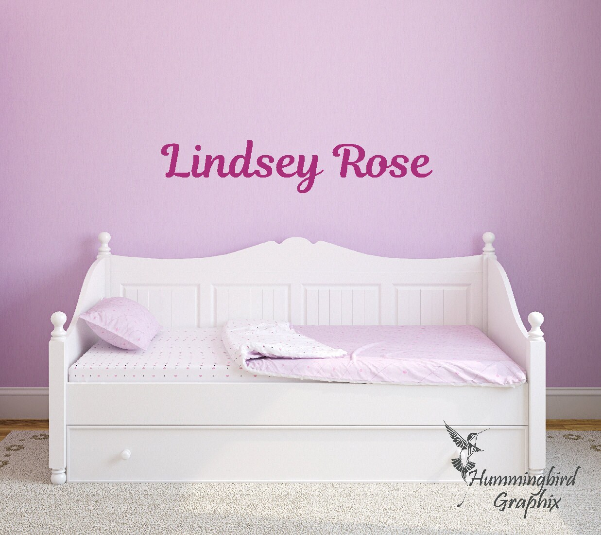 Personalized Name Wall Decal Personalized Name Decor Nursery | Etsy