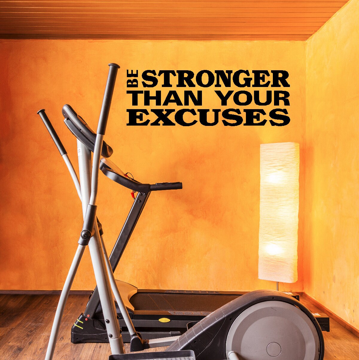 Wall Decal Be Stronger Than Your Excuses Fitness Decal Gym Etsy