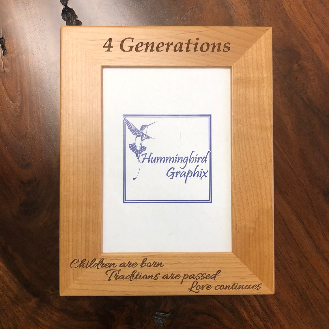 4 Generations Picture Frame Mother's Day Gift Mom Gift | Etsy