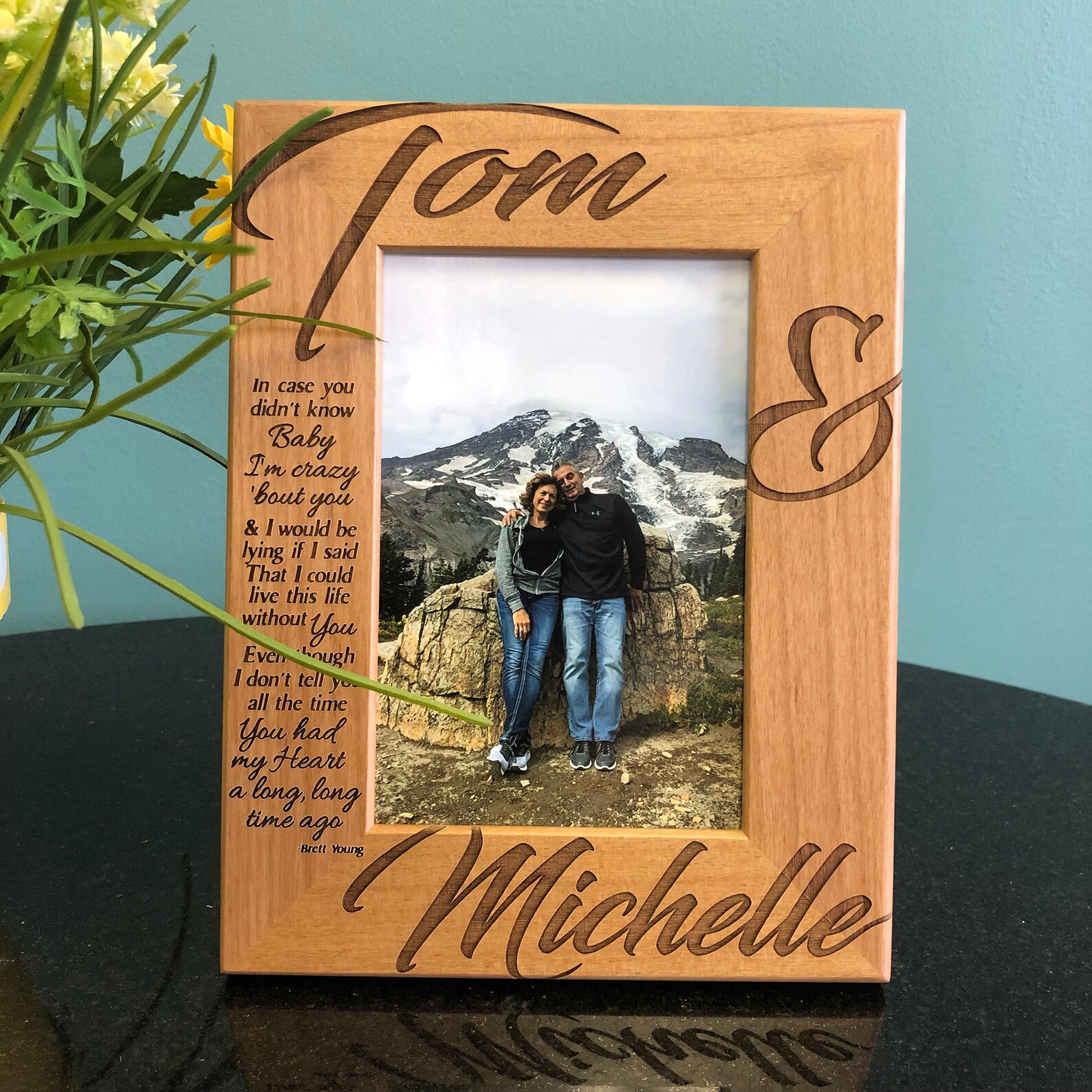 Personalized Picture Frame Custom Picture Frame Wedding | Etsy