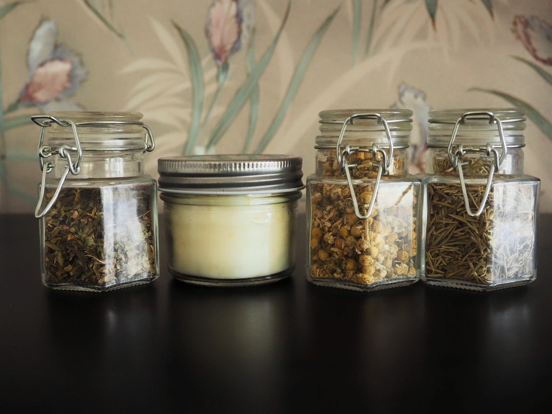 Purifying Candle W/ Chamomile and Peppermint - Etsy