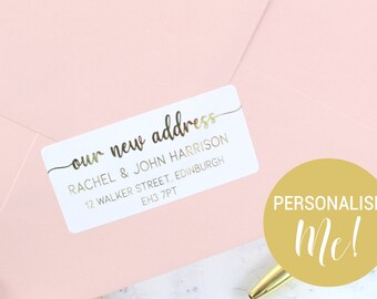 New Address Labels - Etsy UK