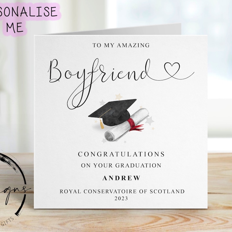 Boyfriend Graduation - Etsy