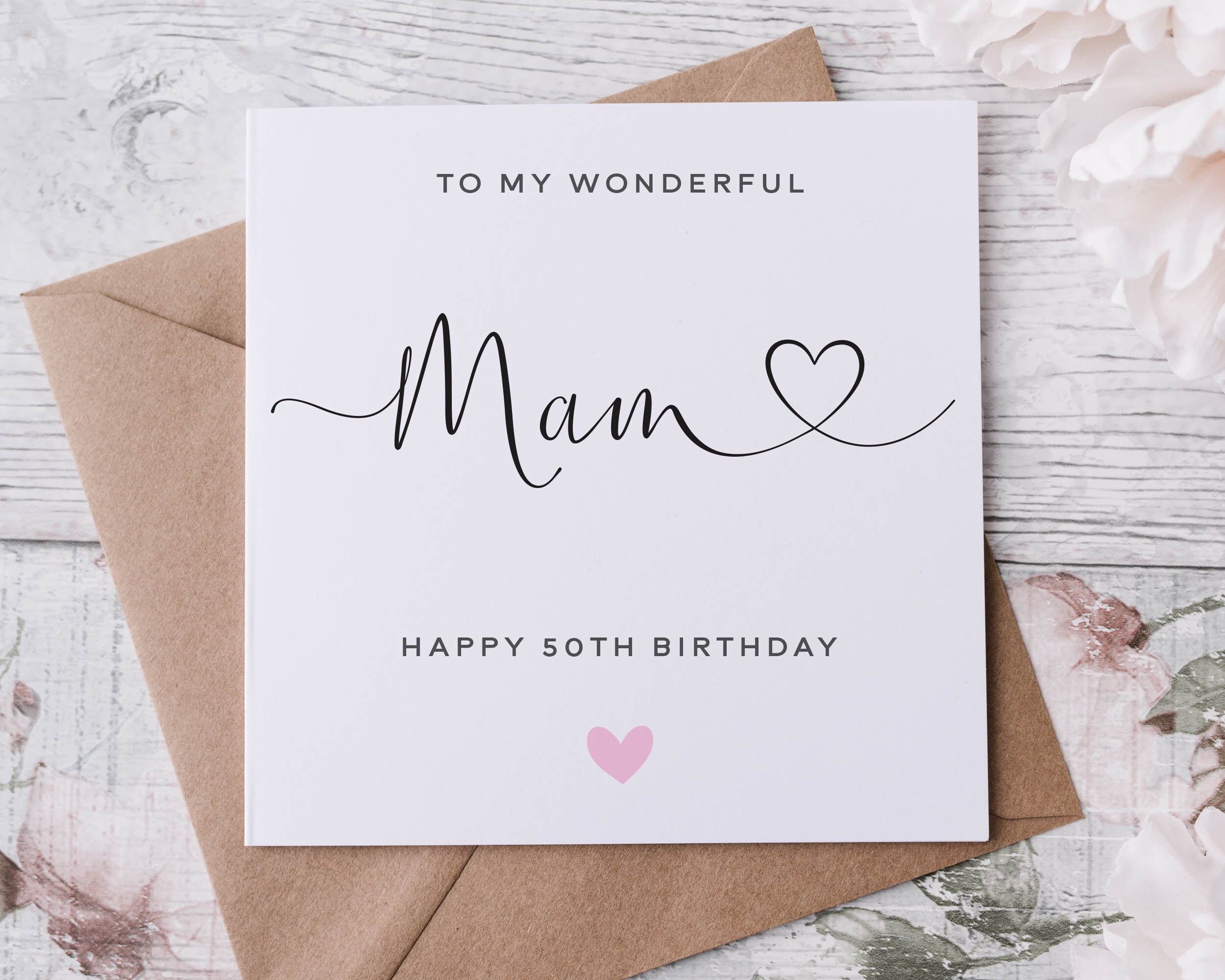 Personalised Mum Birthday Card Special Relative Happy - Etsy UK