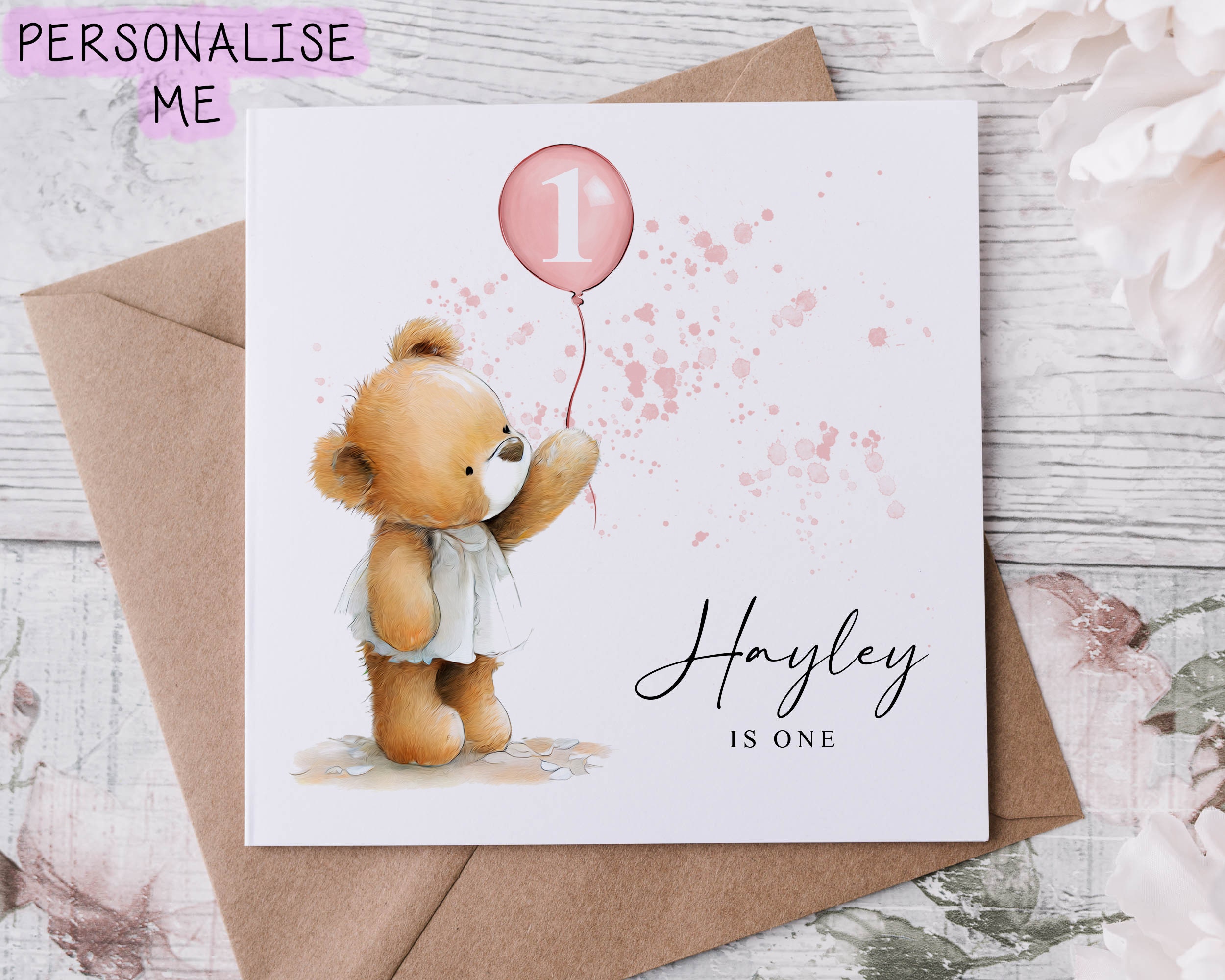 Cute Big Birthday Teddy Bear