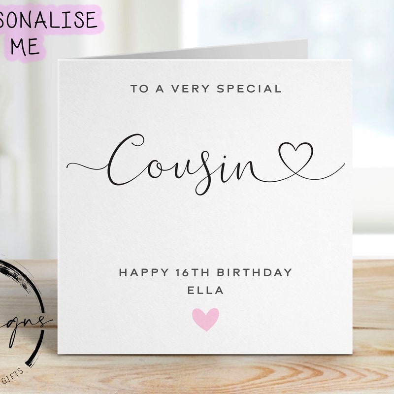 Funny Cousin Card - Etsy