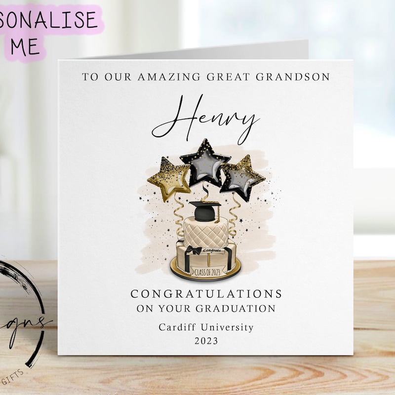 High School Graduation Card - Etsy
